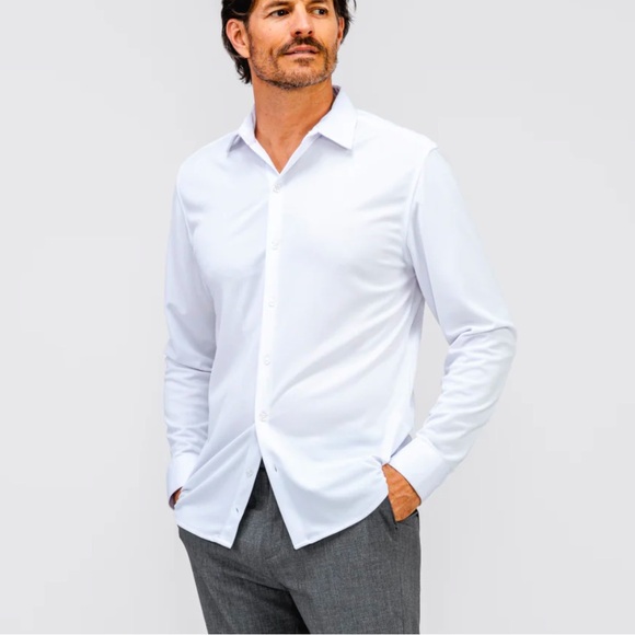 Ministry of Supply | Shirts | Ministry Of Supply White Mens Dress Shirt | Poshmark